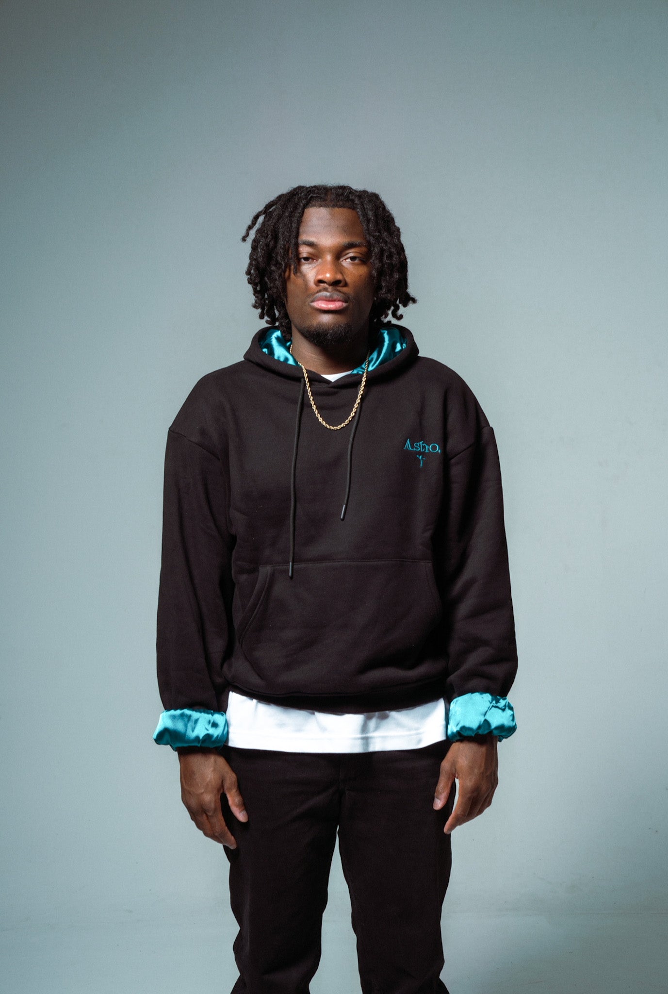 SATIN HOODIE – ASTRO.